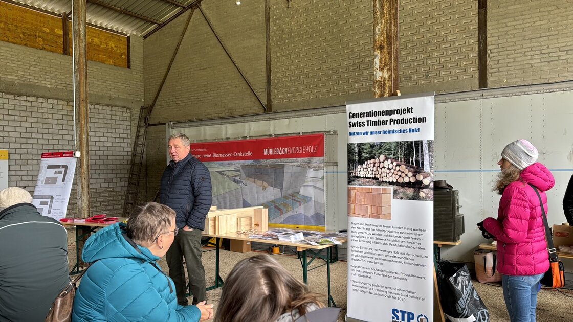 Swiss Timber Production (STP): Tag der offenen Hallen
